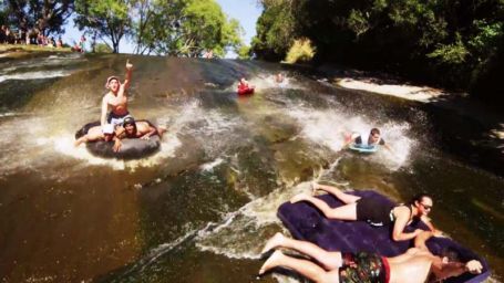 World's Most Amazing Natural Waterslide! - WordlessTech