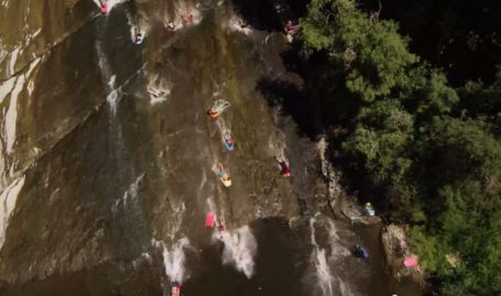 World's Most Amazing Natural Waterslide! - WordlessTech
