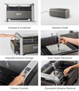 First Desktop Waterjet Cutter - WordlessTech