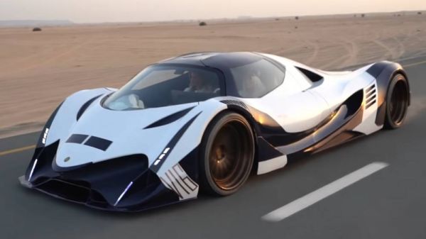 First Person To Drive The 5,000 Horsepower Devel Sixteen - WordlessTech