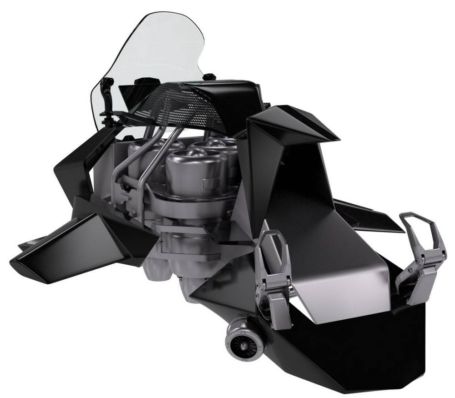 The Speeder Jet Powered Flying Motorcycle - WordlessTech