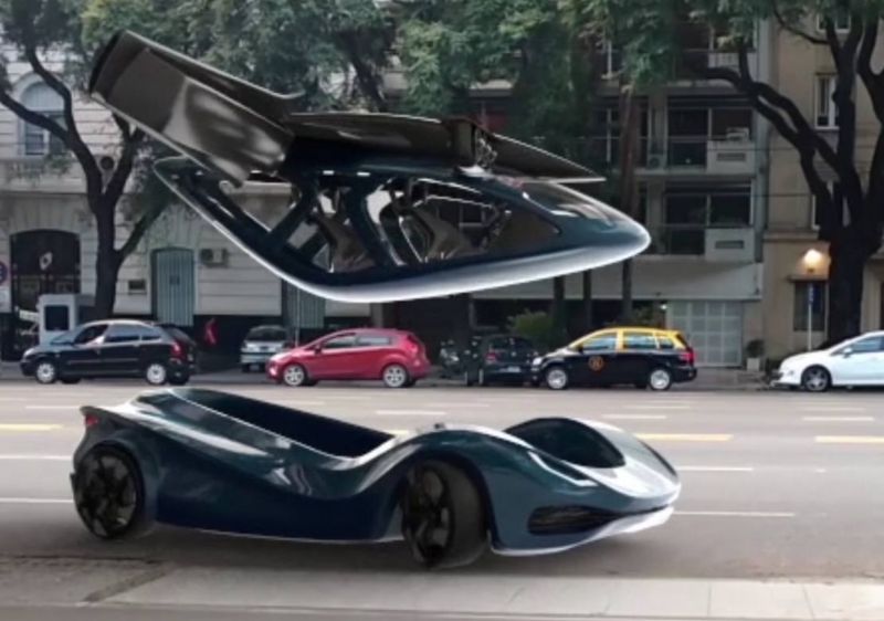 The Transvolution Flying Sports Car - WordlessTech