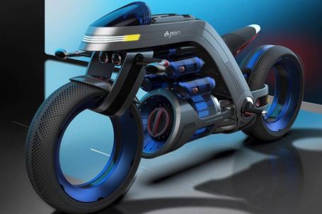 Dyson Inspired Concept Motorcycle - WordlessTech