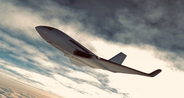 Electric plane concept by Michal Bonikowski | WordlessTech
