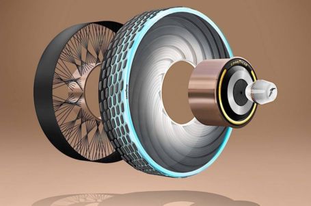 Goodyear ReCharge Tyre Concept - WordlessTech