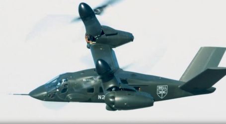 Bell V-280 Valor Next Generation Tilt Rotor Aircraft In Flight ...
