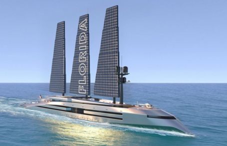 160 Meter Florida Sailing Yacht Concept - WordlessTech
