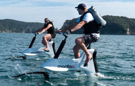 Manta5 Hydrofoil Ebike - WordlessTech