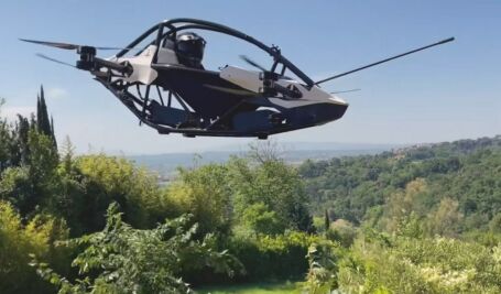 Jetson Hoverbike Flies CEO To Work - WordlessTech