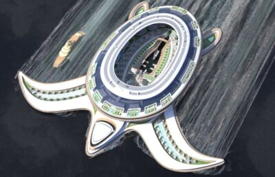 Pangeos Terayacht Giant Floating City - WordlessTech