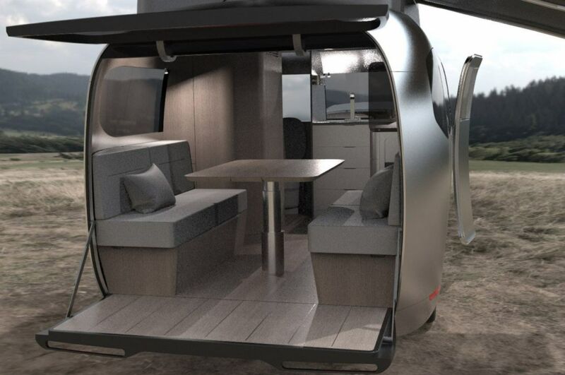 Airstream X Studio F.A. Porsche Concept Travel Trailer - WordlessTech