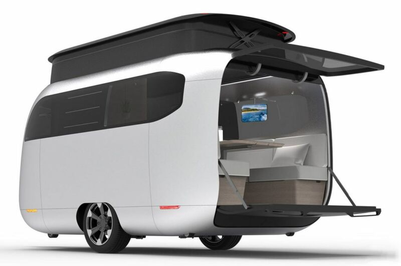 Airstream X Studio F.A. Porsche Concept Travel Trailer - WordlessTech