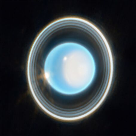 New Uranus Image From Webb Telescope - WordlessTech