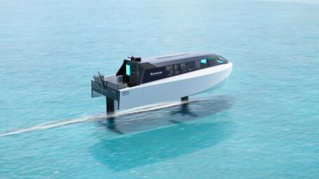 Escape Hydrofoil Water Taxi - WordlessTech