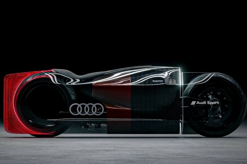 Audi Robosphere Concept Motorbike - WordlessTech
