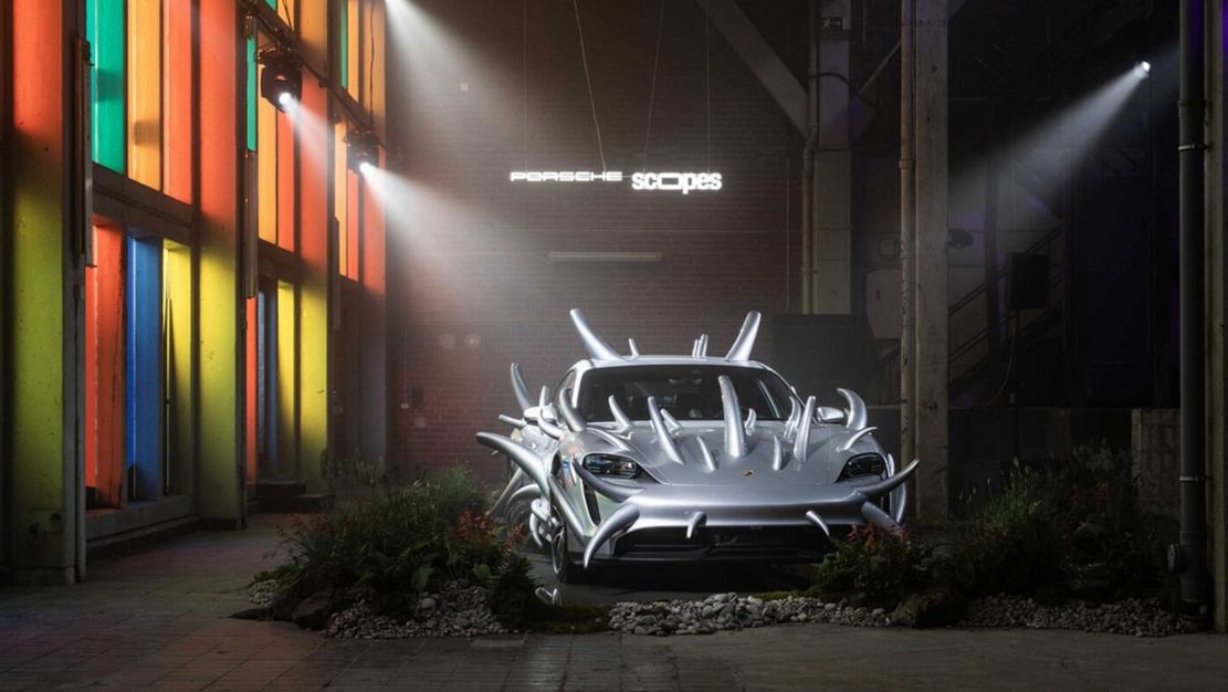 Spiky Porsche at Scopes Festival - The News Intel