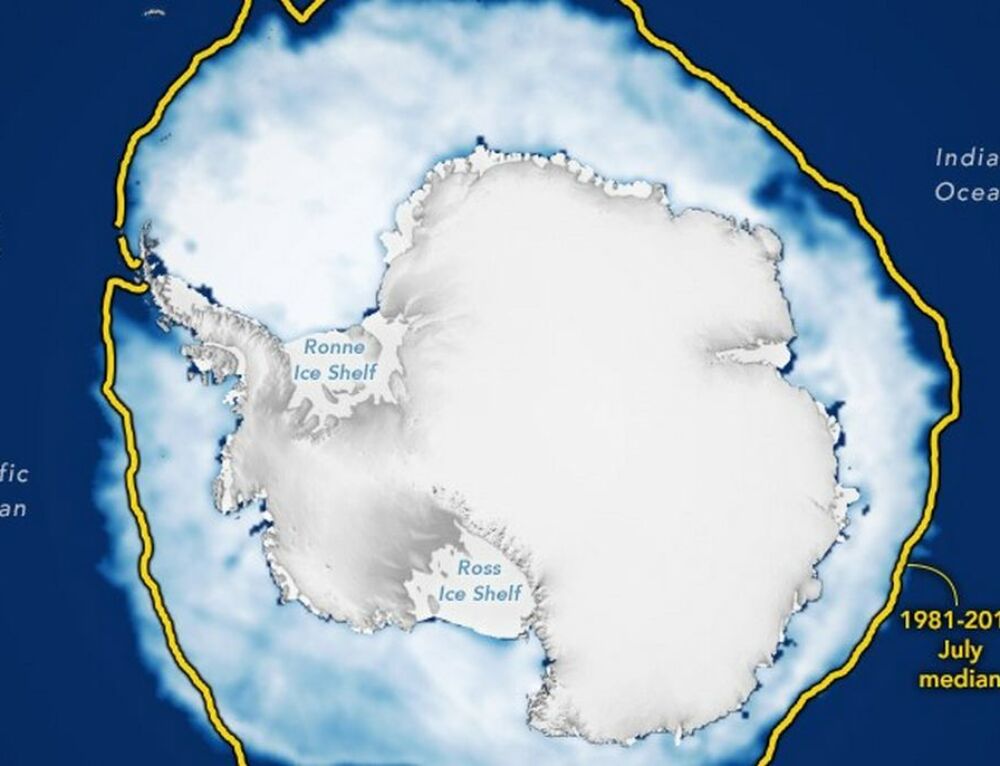 High-precision map of Antarctic ice sheet bed topography | WordlessTech