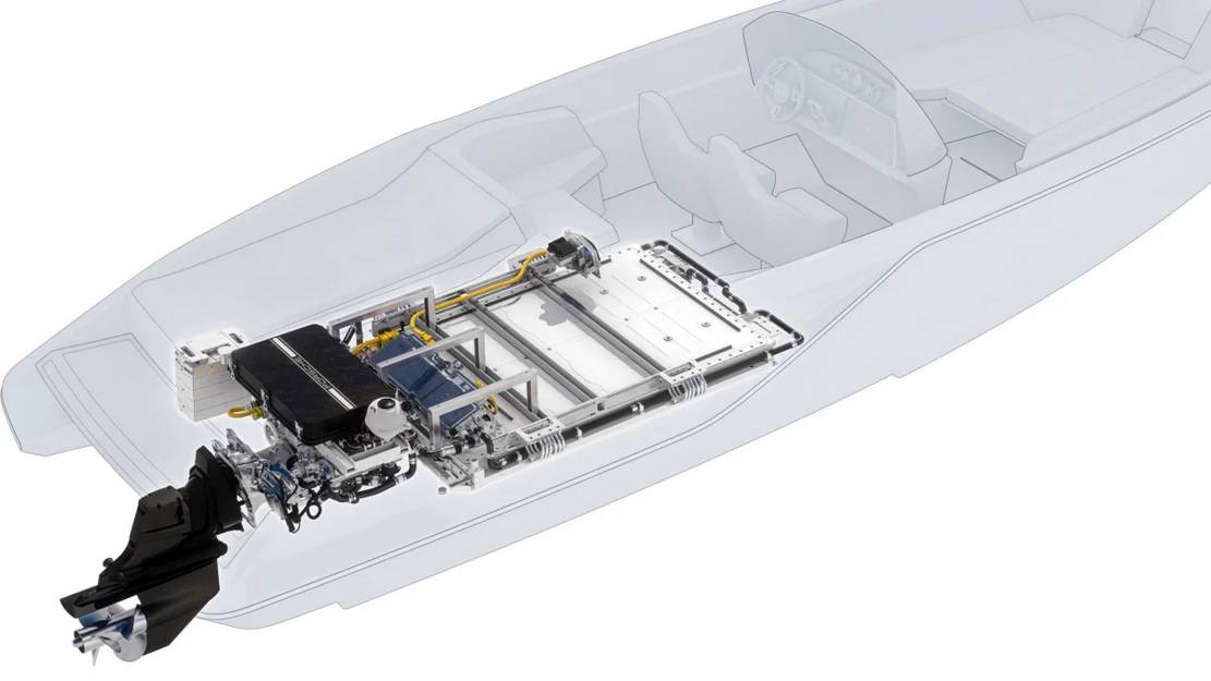 Frauscher X Porsche EFantom Electric Speedboat - WordlessTech