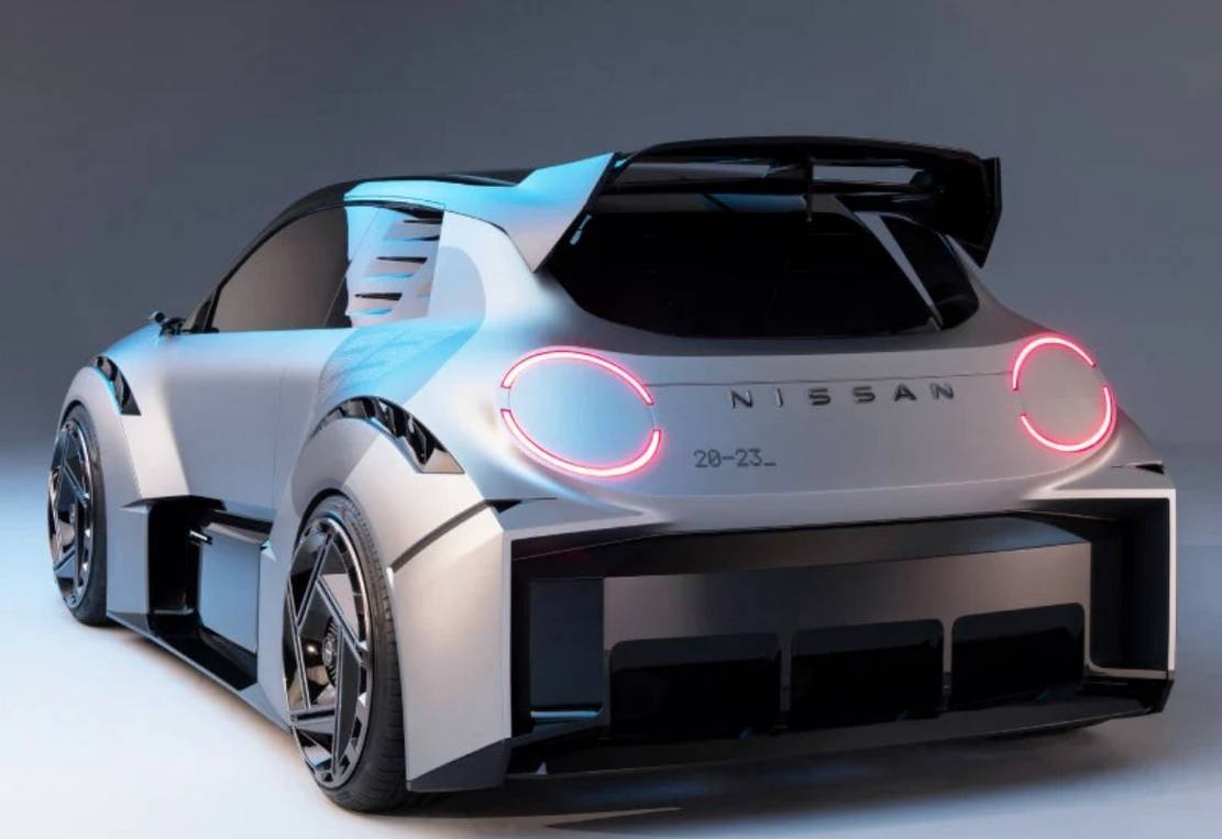 Nissan 20-23 Electric Hatchback Concept - WordlessTech