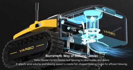 Yarbo Robot Leaf Blower - WordlessTech