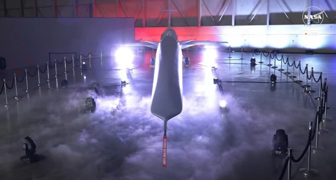 NASA - Lockheed Martin X-59 Quiet Supersonic Aircraft unveiled ... NASA - Lockheed Martin X-59 Quiet Supersonic Aircraft unveiled ...