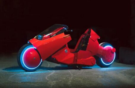 Shotaro Kaneda's Akira Motorcycle - WordlessTech
