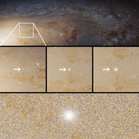 Billions Of Stars At The Center Of The Andromeda Galaxy - WordlessTech