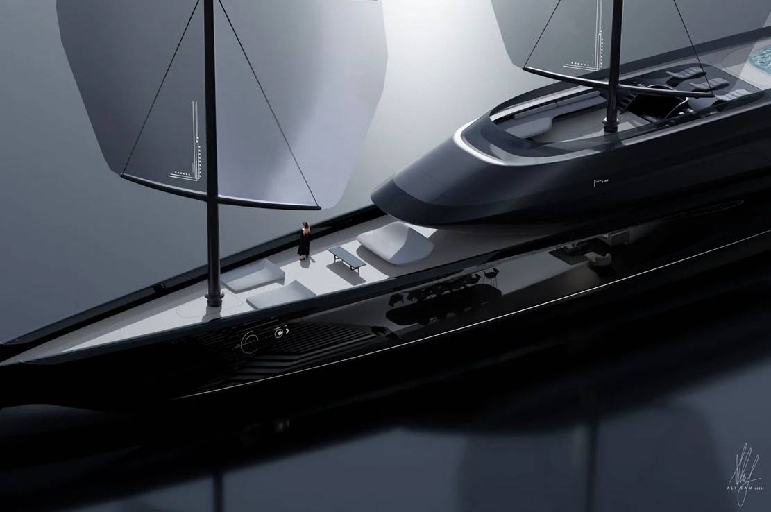 The Arc Sailing Yacht - WordlessTech