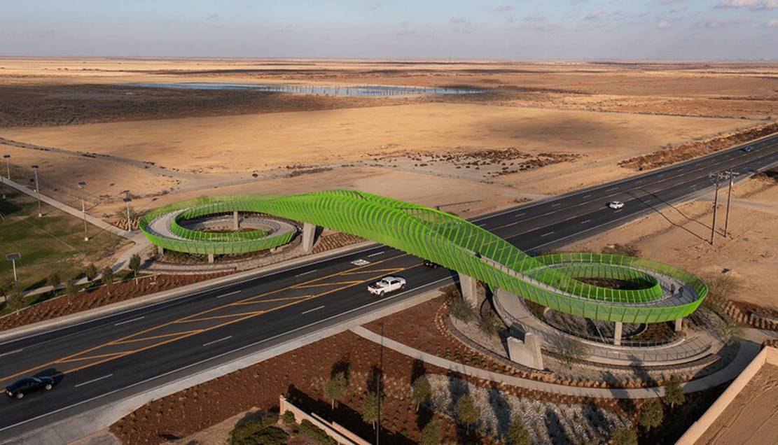 Wonder Pedestrian Bridge - WordlessTech