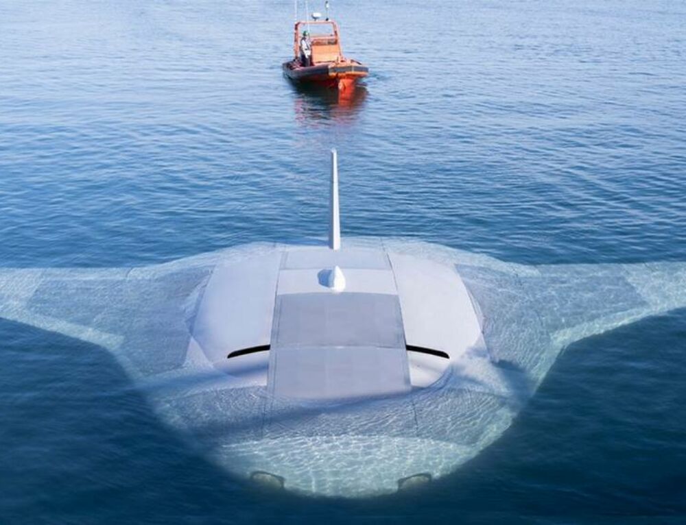 Manta Ray unmanned underwater vehicle (UUV) | WordlessTech