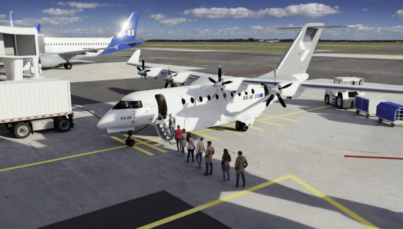 Heart Aerospace ES-30 Hybrid-electric Airplane - WordlessTech