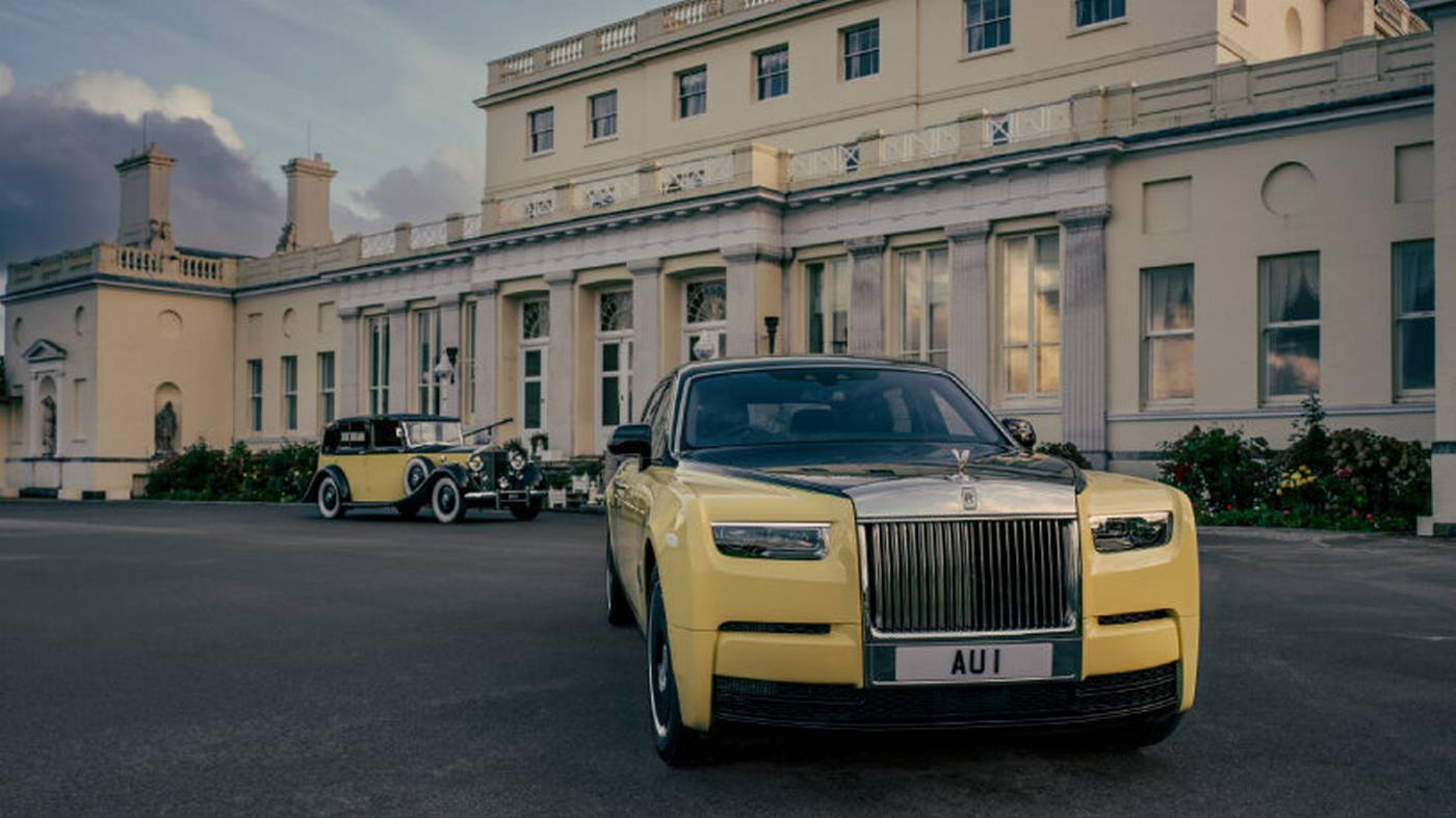Rolls-Royce Phantom Goldfinger - WordlessTech
