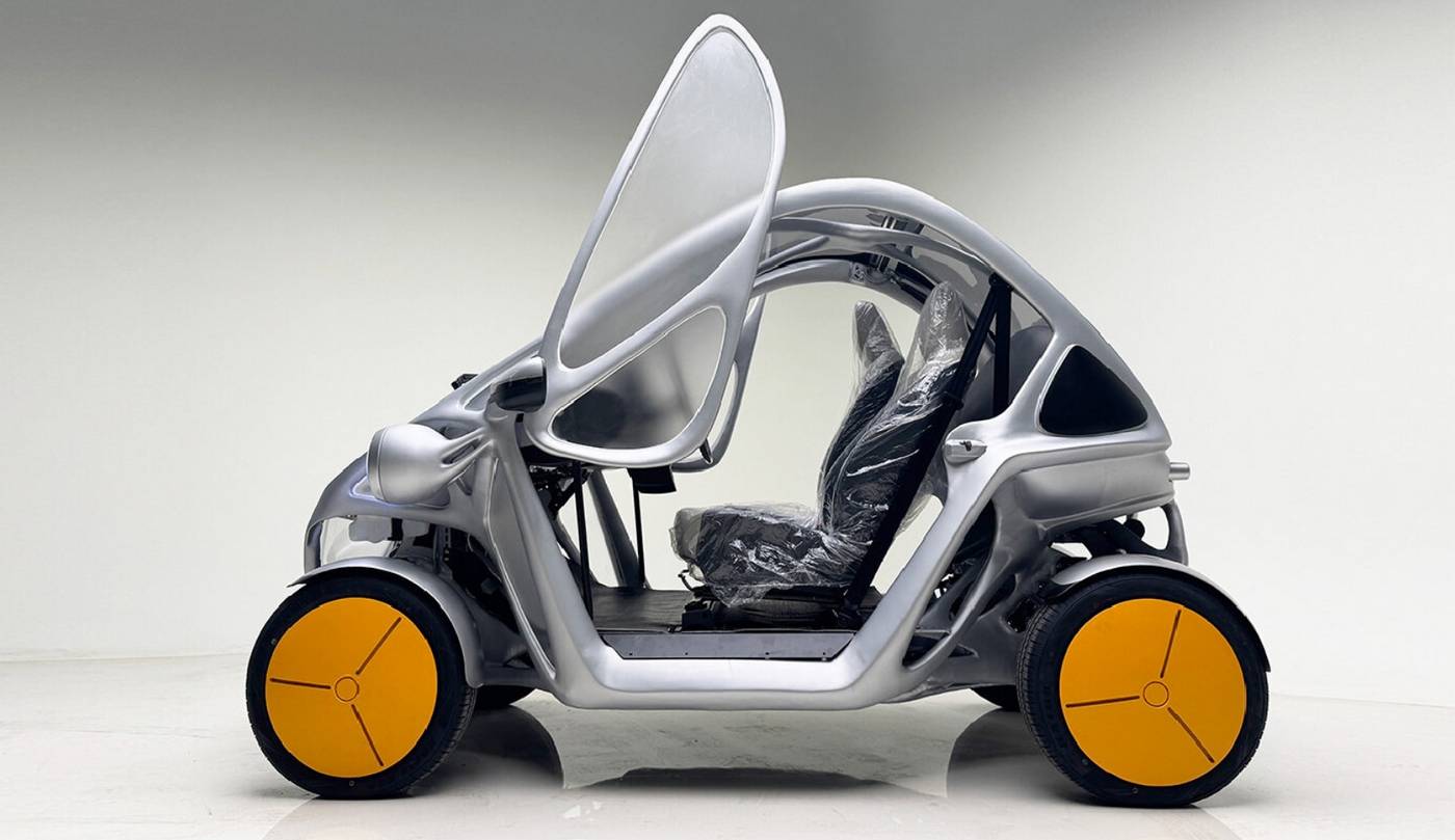 Robo-EV 3D-Printed Micro Metal Modular Car - WordlessTech