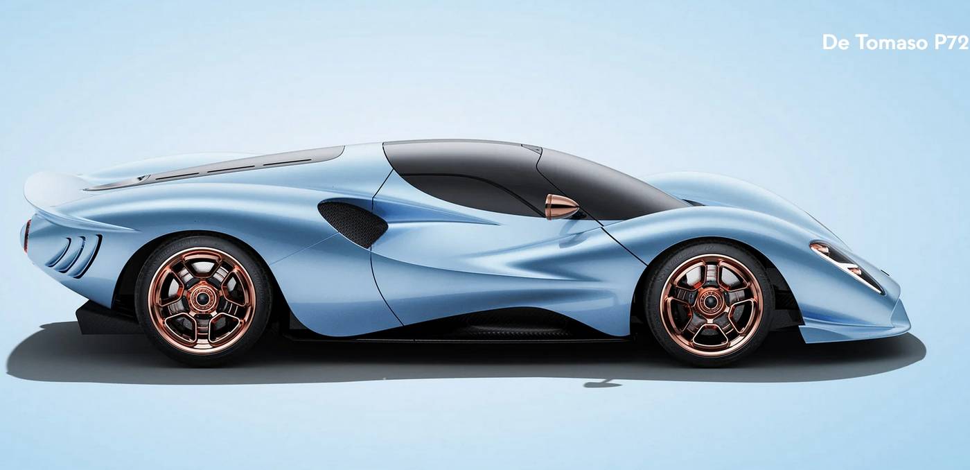 De Tomaso P72 Supercar - WordlessTech