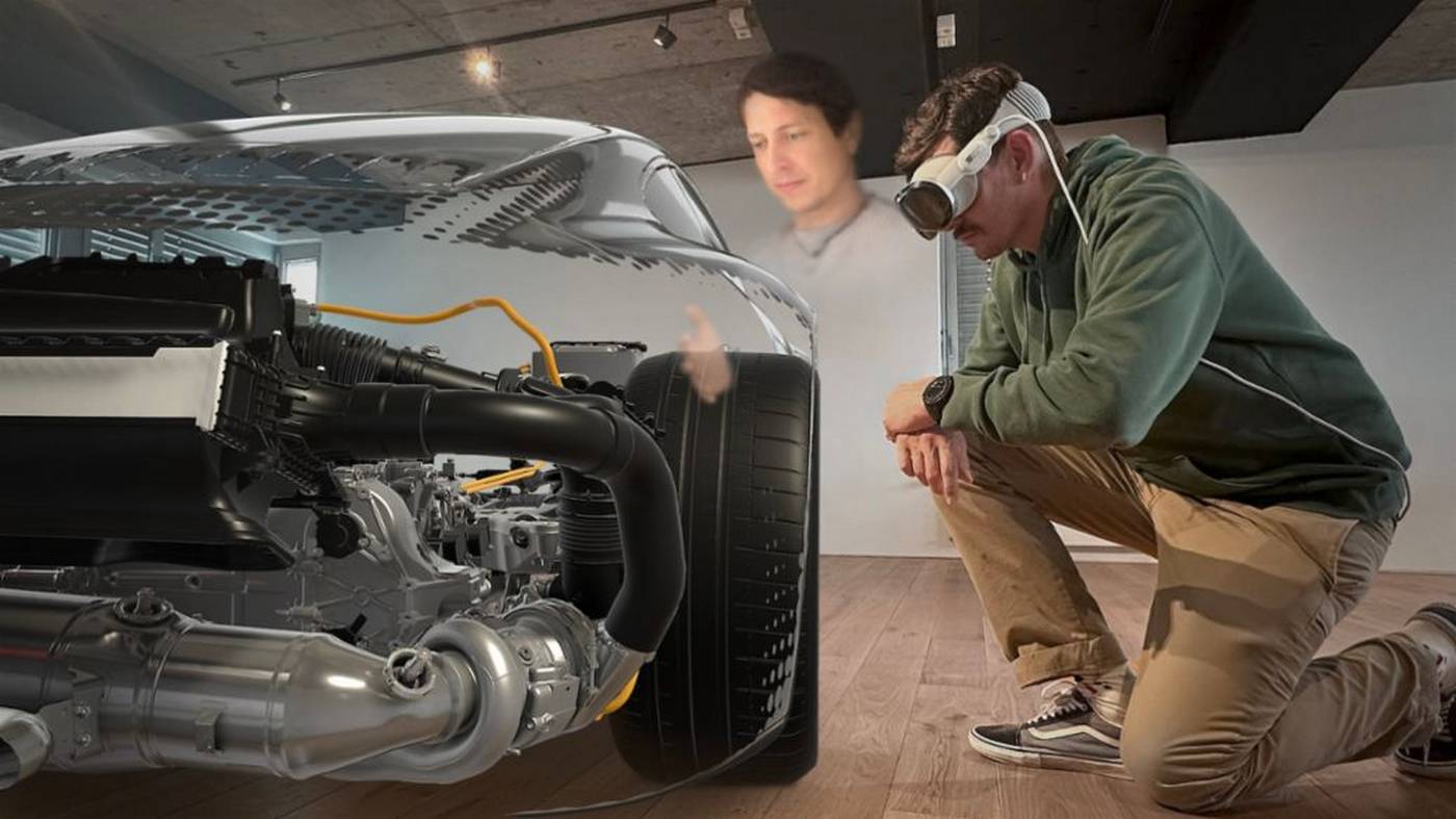 Porsche Is Leveraging Apple Vision Pro - WordlessTech