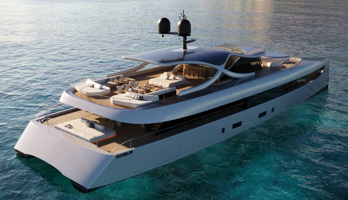 Solsea Zero-Emission Concept Catamaran - WordlessTech
