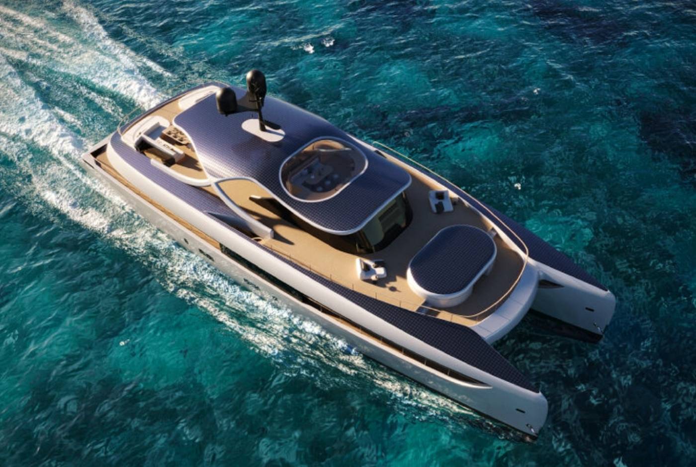Solsea Zero-Emission Concept Catamaran - WordlessTech