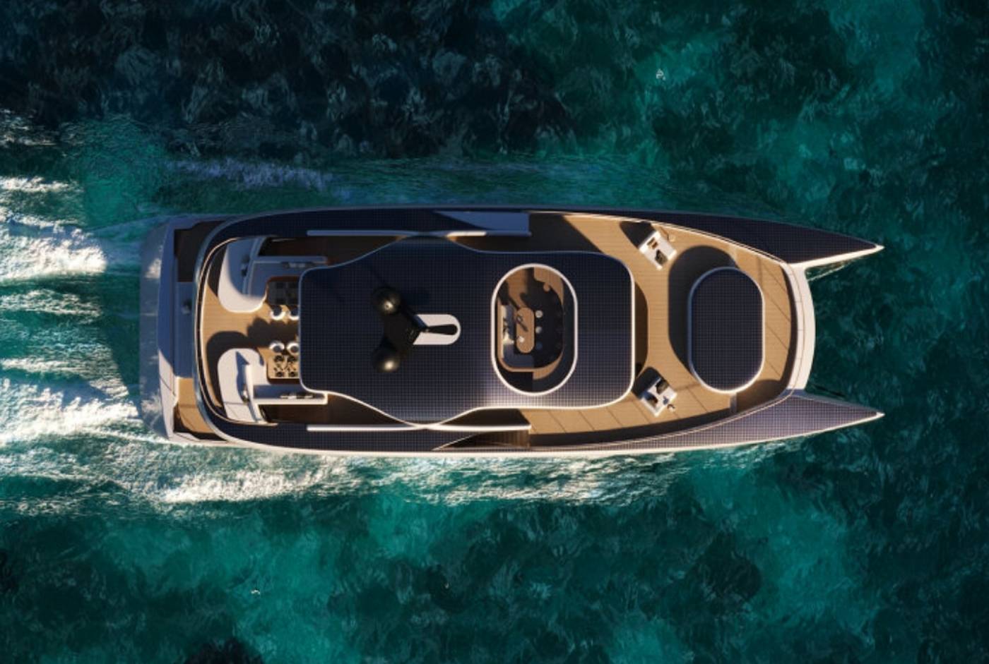 Solsea Zero-Emission Concept Catamaran - WordlessTech