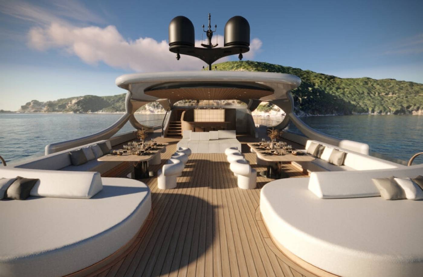 Solsea Zero-Emission Concept Catamaran - WordlessTech