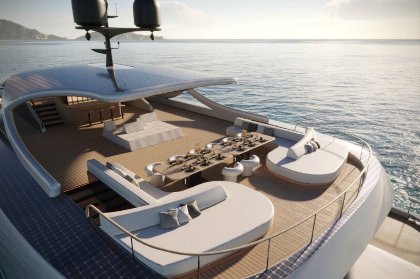 Solsea Zero-Emission Concept Catamaran - WordlessTech