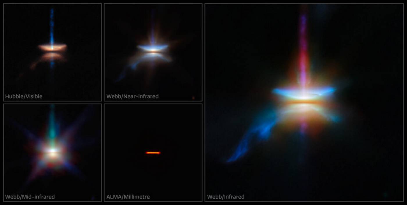 A Stunning Dusty And Active Disc From Webb Space Telescope - WordlessTech