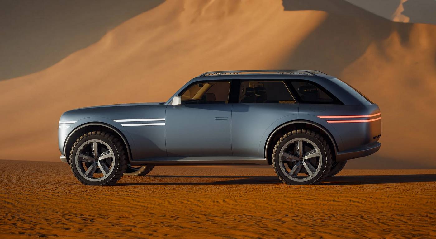 Genesis X Gran Equator Off-Roader Concept - WordlessTech