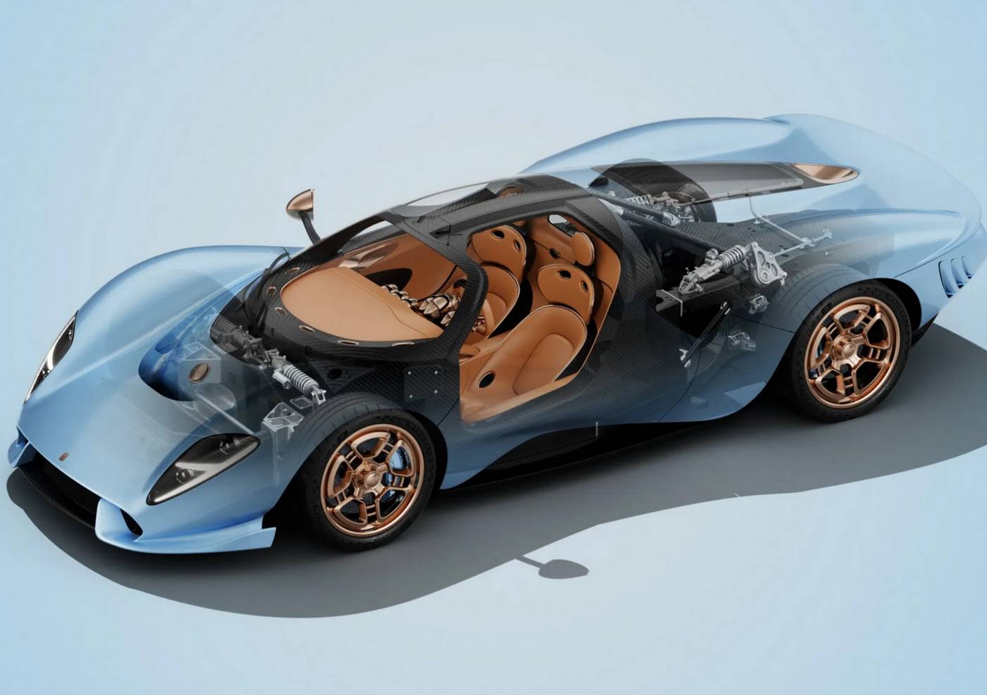 De Tomaso P72 Production-Ready Model - WordlessTech