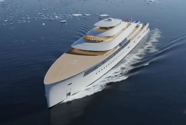 Sinot Unveils 141m Aura Superyacht Concept - WordlessTech