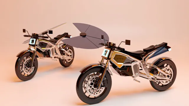 Solaris World’s First Self-Charging Solar Motorcycle - WordlessTech