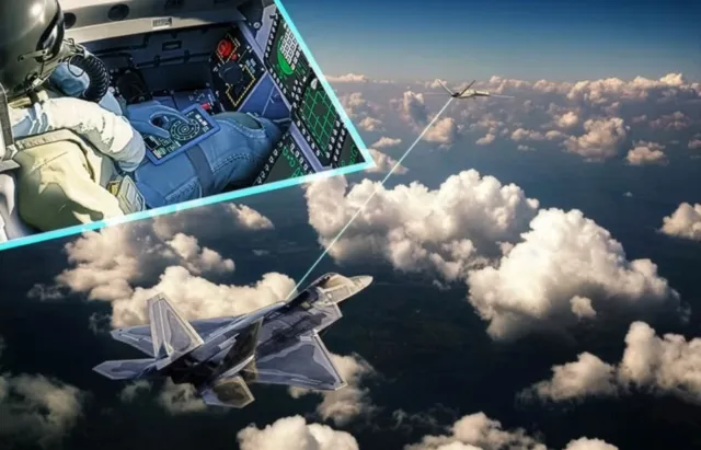 F-22 Uses Skunk Works Technology To Control An Attack Drone - WordlessTech