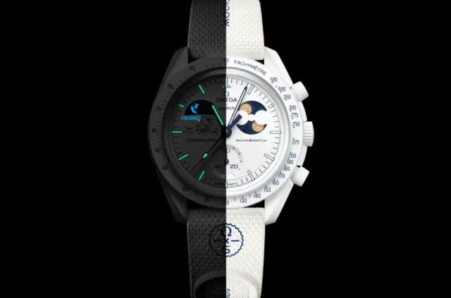 Omega - Swatch MoonSwatch Mission To Earthphase Cold Moon Watch ...