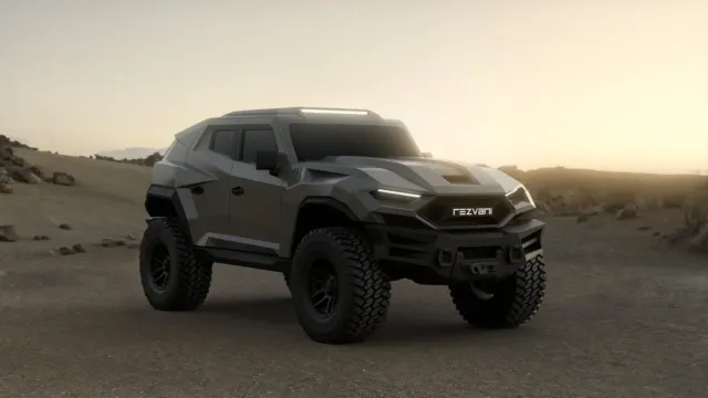 Rezvani Tank Off-road Vehicle 2026 - WordlessTech