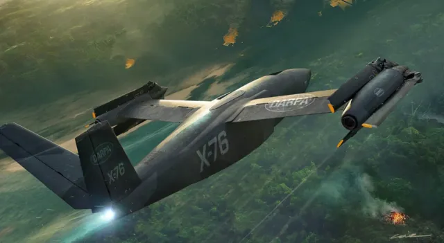Bell Textron's X-76 Tilt-Rotor Aircraft - WordlessTech