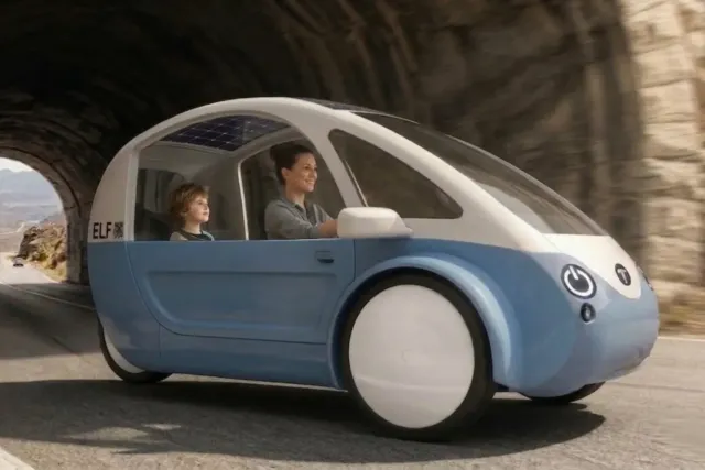 The ELF 3.0 Pedal-and-Solar-Powered Vehicle - WordlessTech